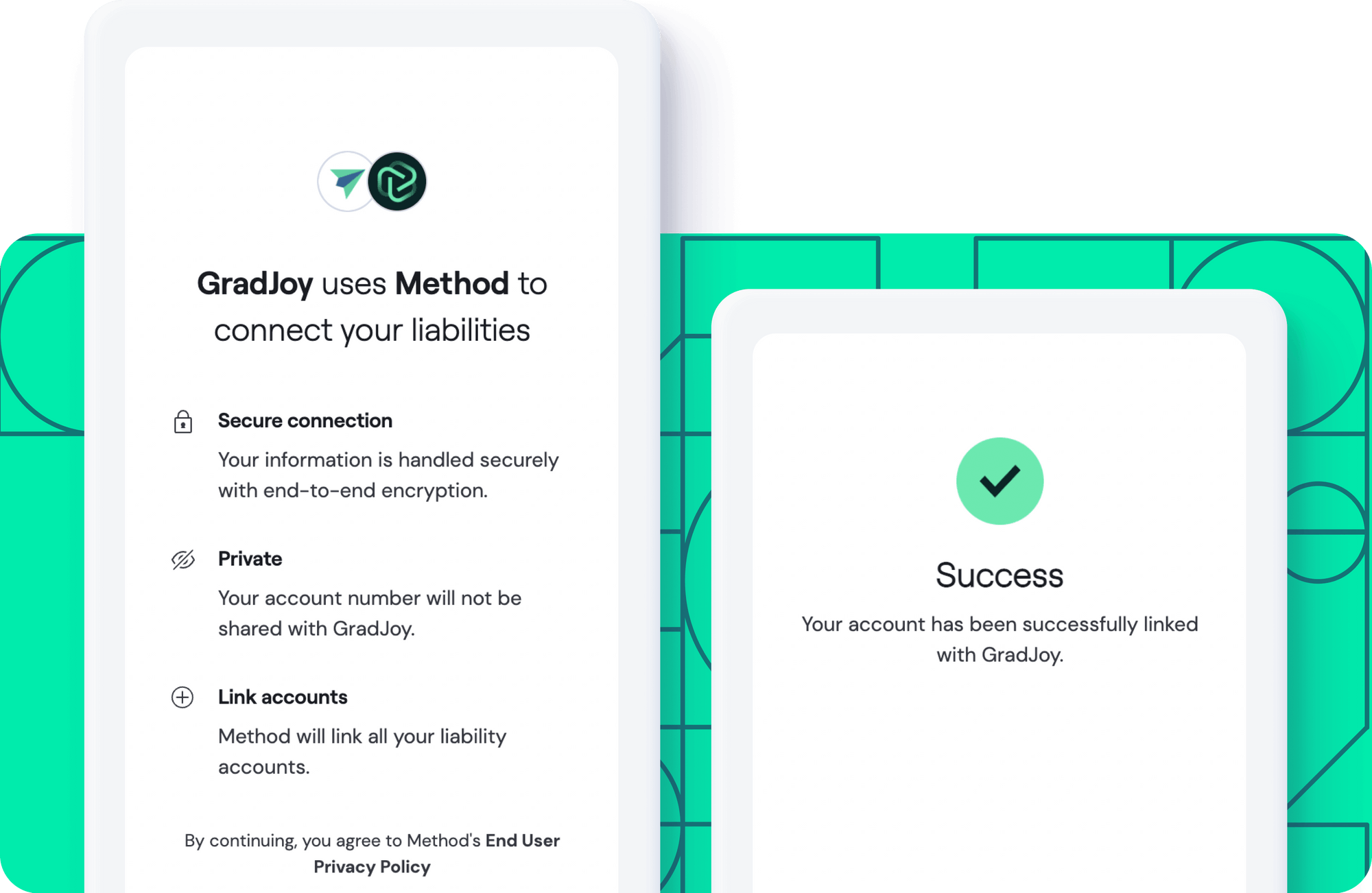 Method | Real-time liability data & payment access